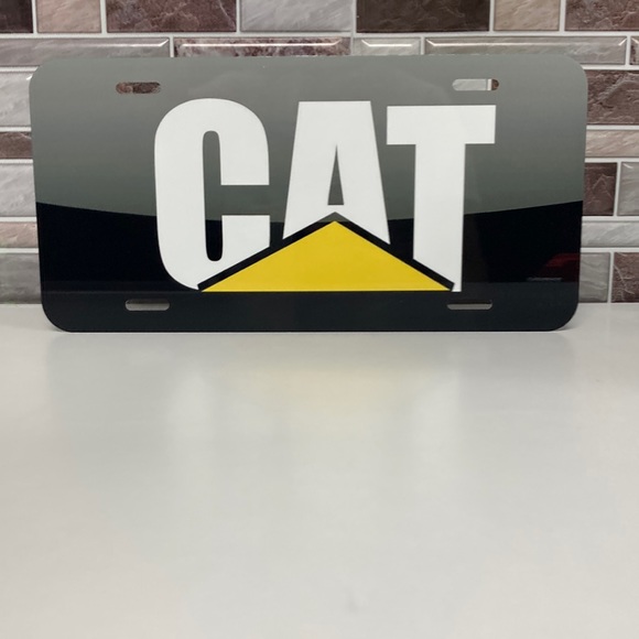 Car Audio, Video & GPS | Cat Logo License Plate | Poshmark